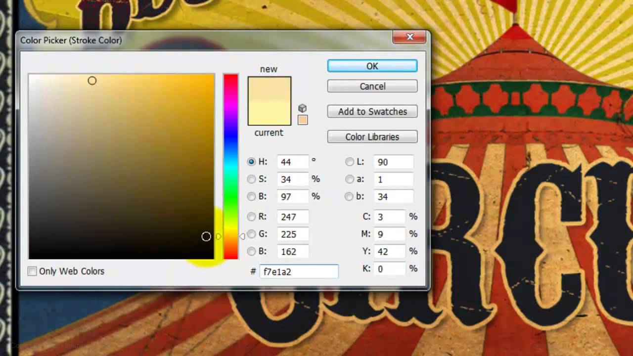 Photoshop tutorial: Part 2 - How to make a vintage, circus poster