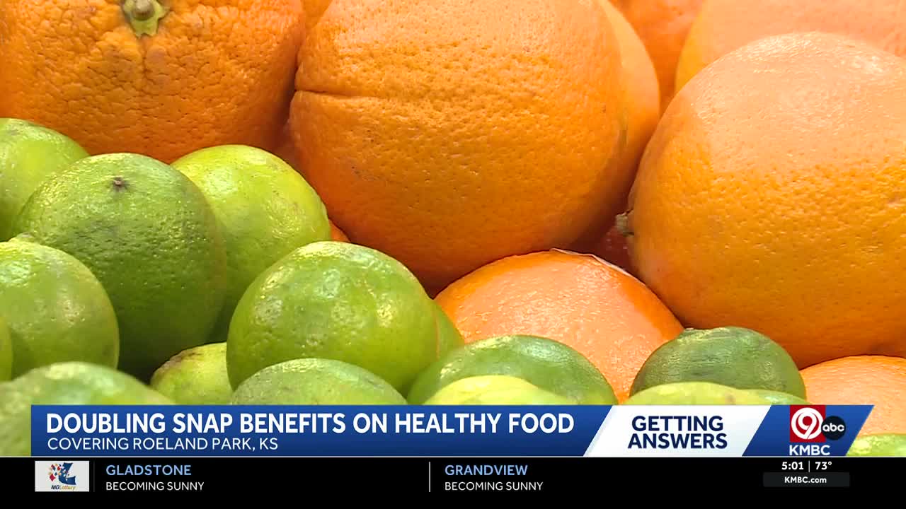 Double Up Food Bucks program extends SNAP benefits for fresh produce
