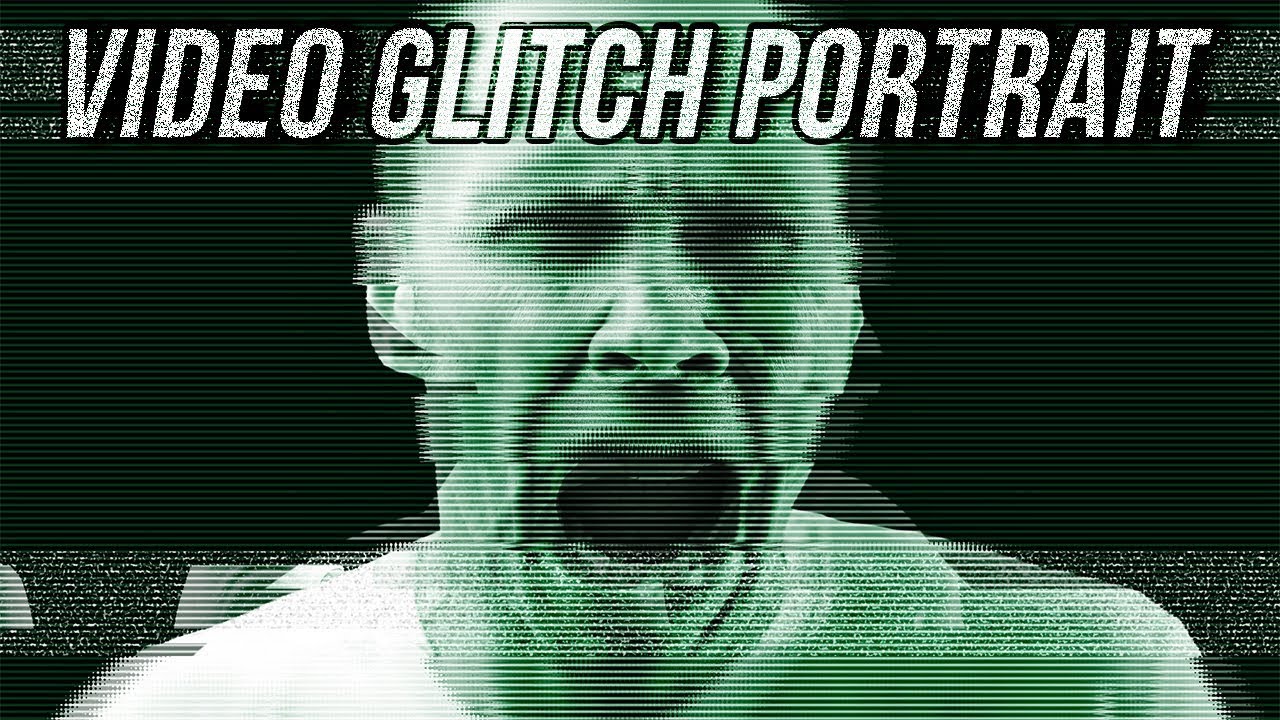 Photoshop tutorial: Create an awesome video GLITCH portrait effect
