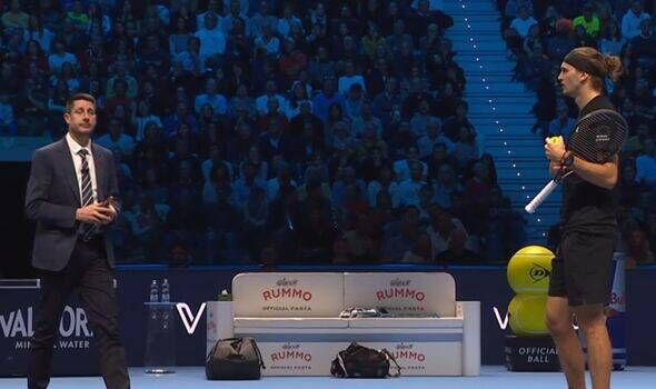 ATP Finals match halted due to 'medical emergency' as umpire leaves chair