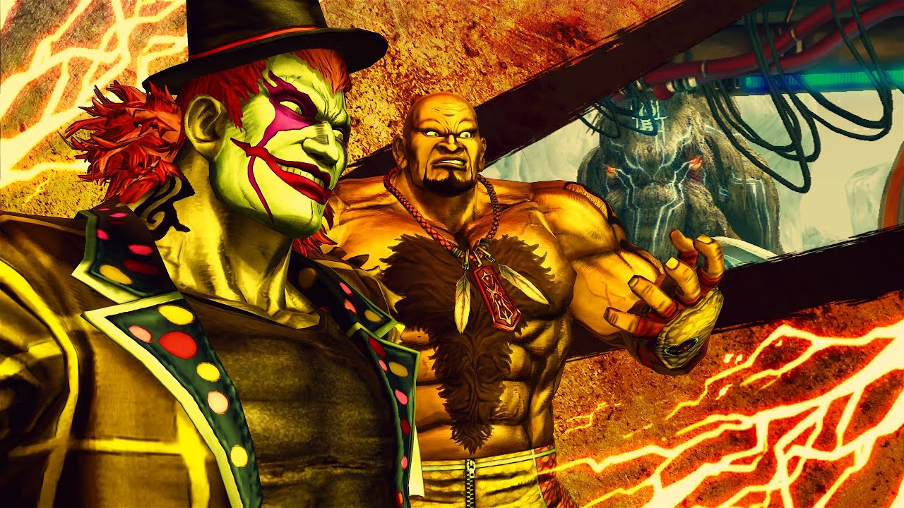 Street Fighter X Tekken playthrough - Bryan and Marduk (team Ha-ror!)