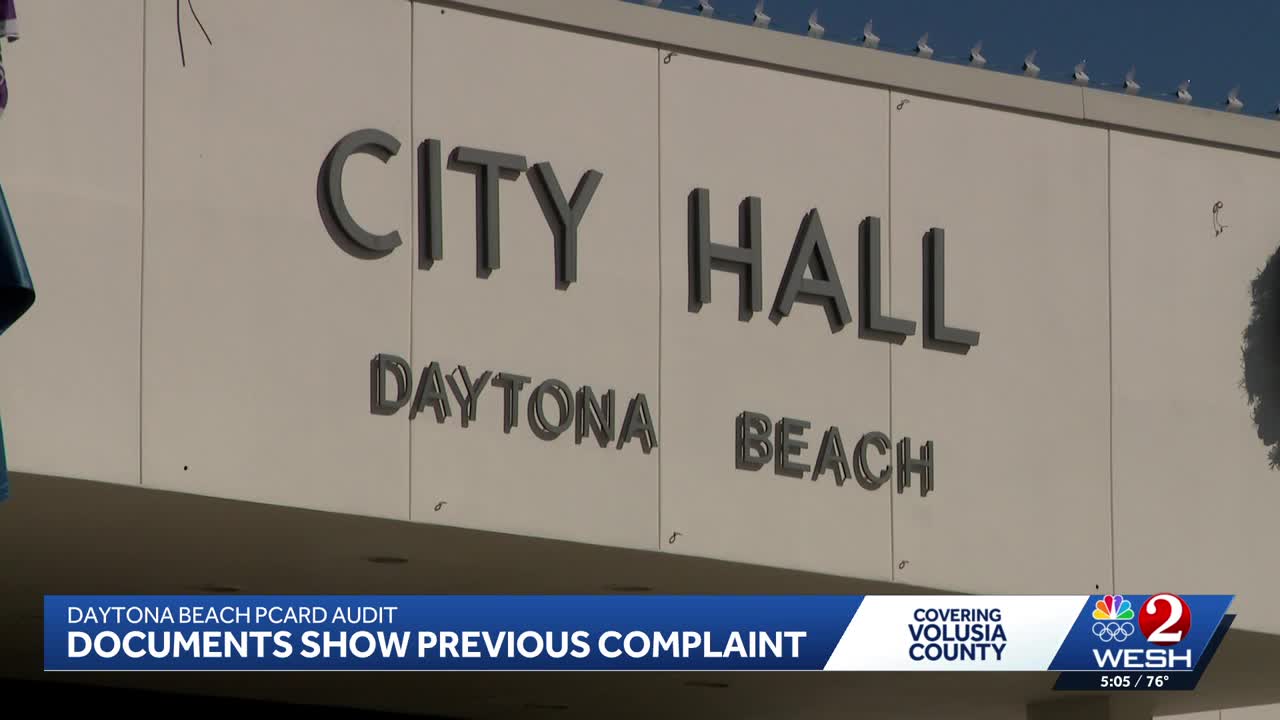 New concerns about Daytona Beach's city-issued credit cards