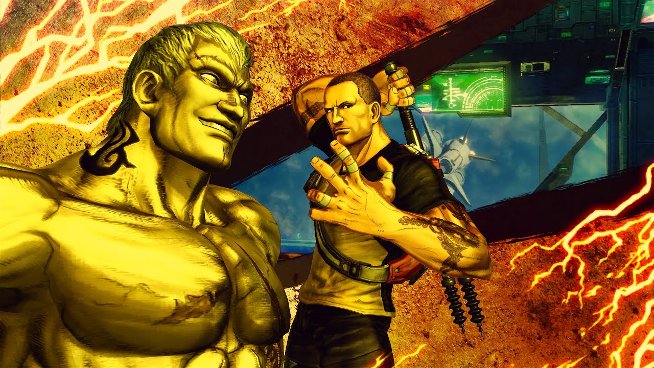 Street Fighter X Tekken playthrough - Bryan and Cole (Team Cole's fury!)