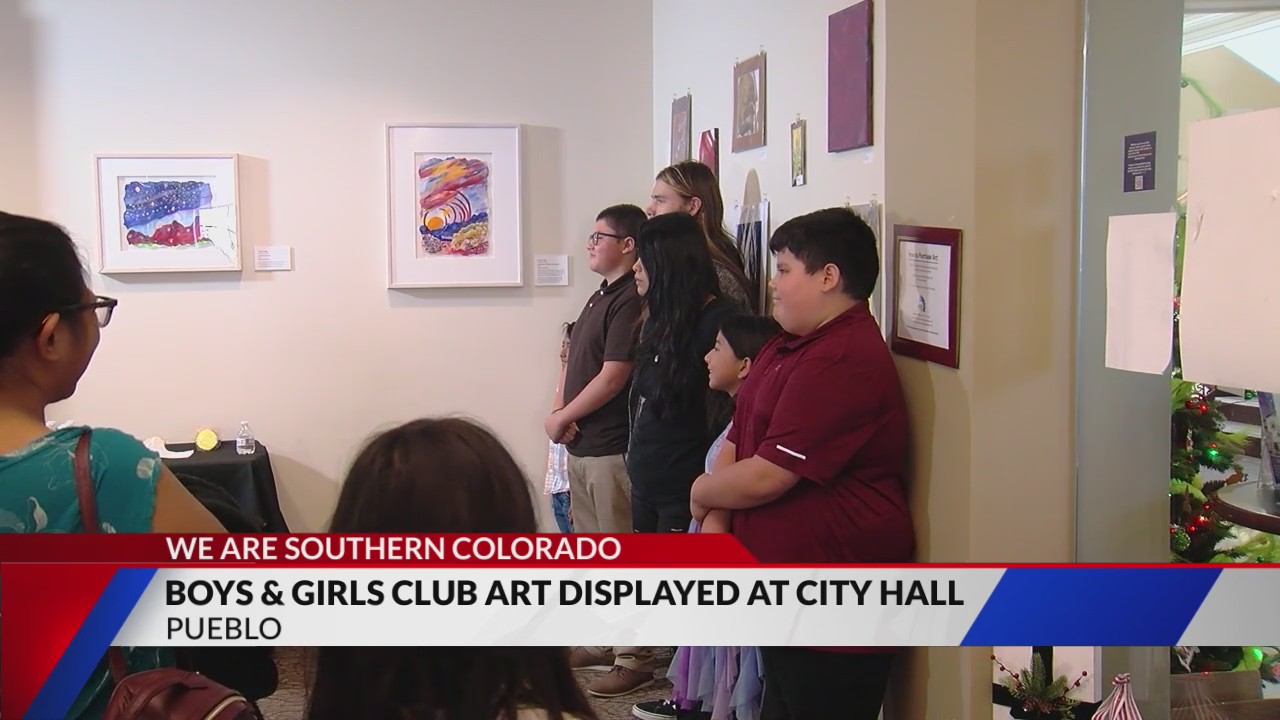 Boys and Girls Clubs unveil art installation at Pueblo Mayor’s Office