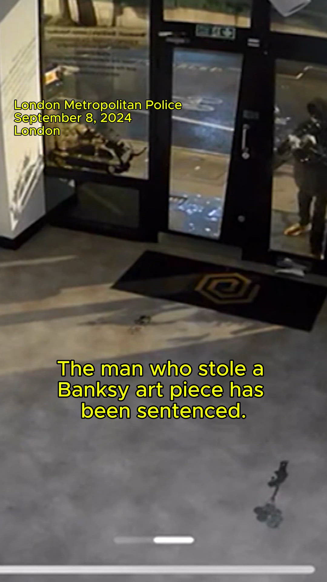 Banksy thief pleads guilty, sentenced to more than a year in prison ...