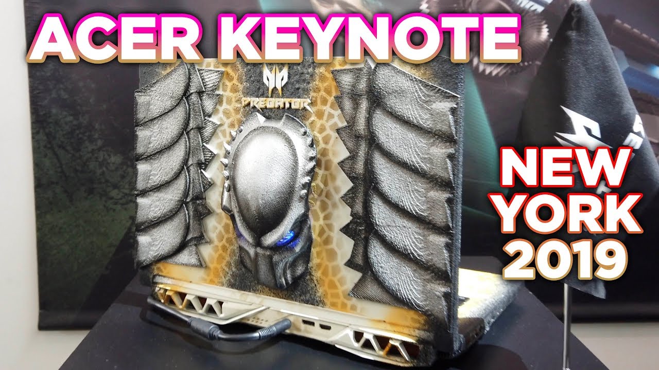 Acer keynote from New York - April 2019