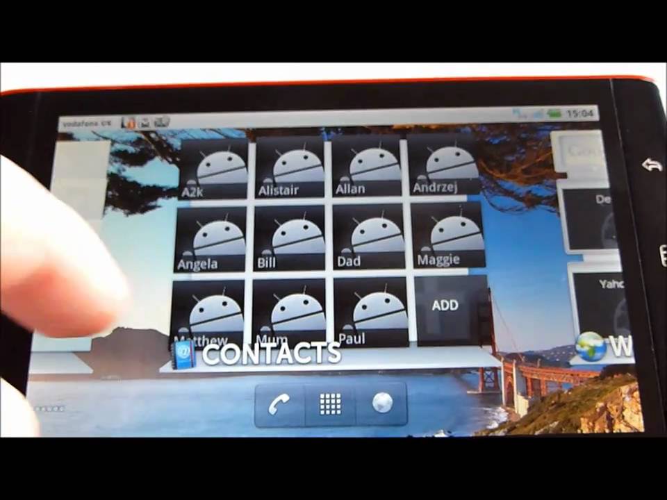 Dell Streak tablet hands-on: Lightning fast Android interface demo!