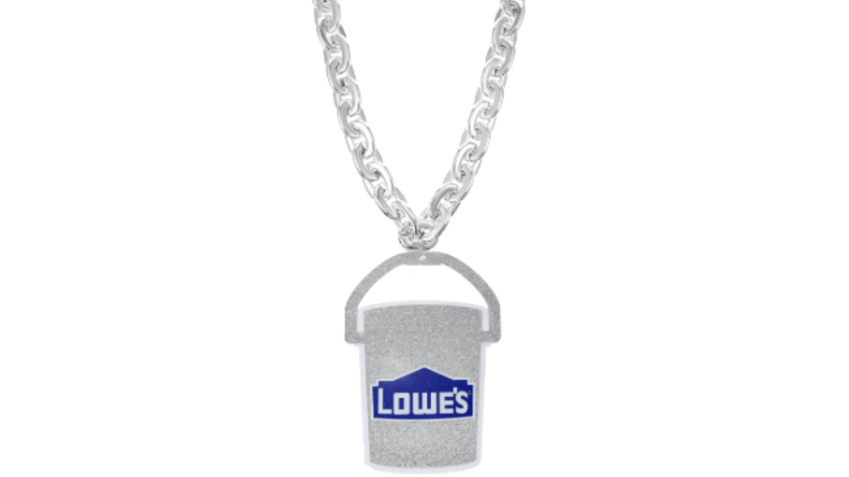 Lowe's Has a Viral Mini Bucket Necklace-Here's How to Get One!