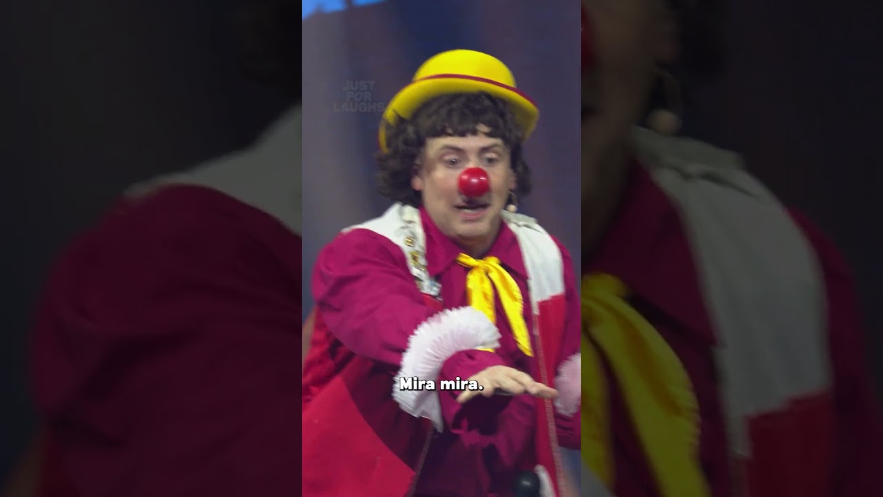 Normal stand-up set. Just a chilean clown doing an Adam Driver impression.