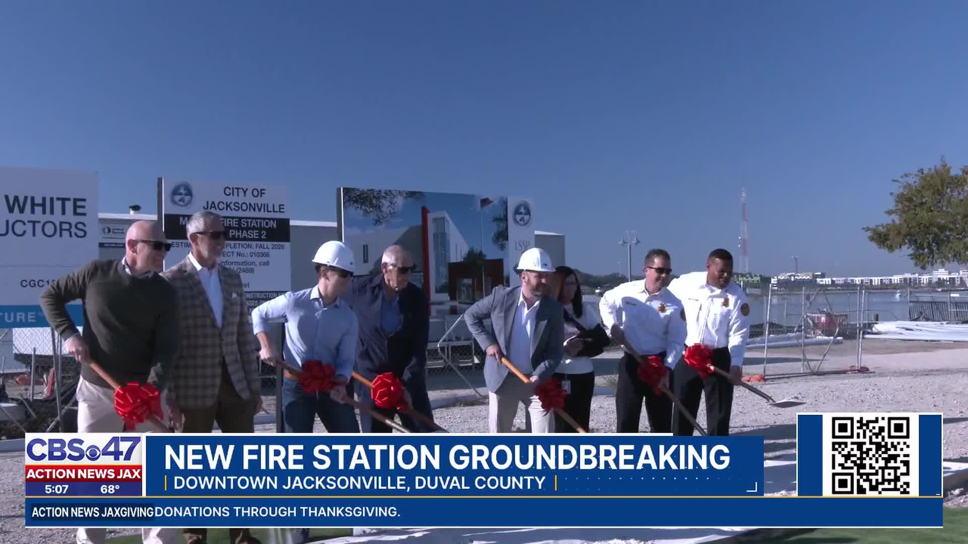 Jacksonville Fire and Rescue breaks ground on new Fire Station 39