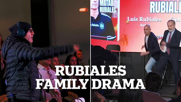 Disgraced ex-Spanish FA president Rubiales pelted with eggs by uncle