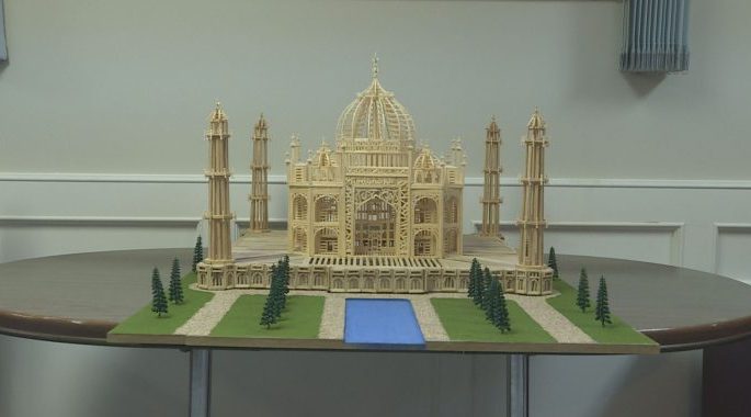 Edmonton senior builds matchstick models of iconic landmarks