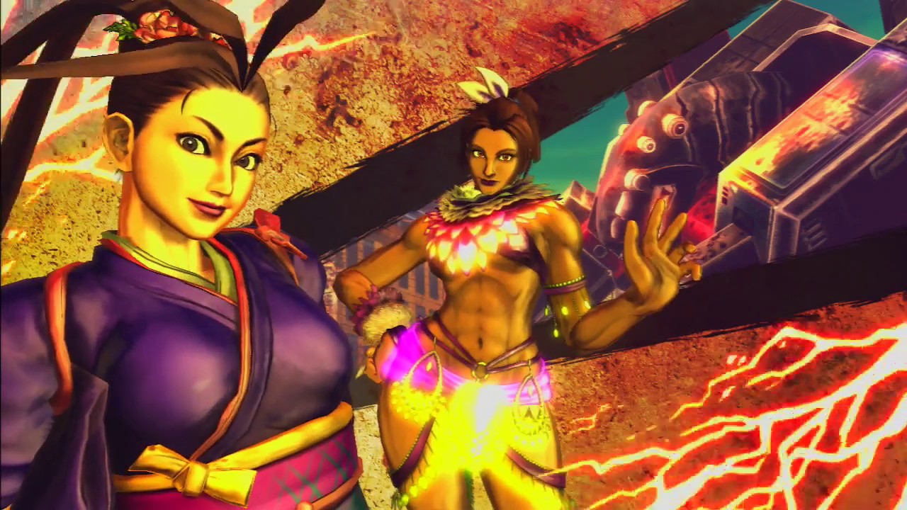 Street Fighter X Tekken playthrough - Ibuki and Christie (team ...