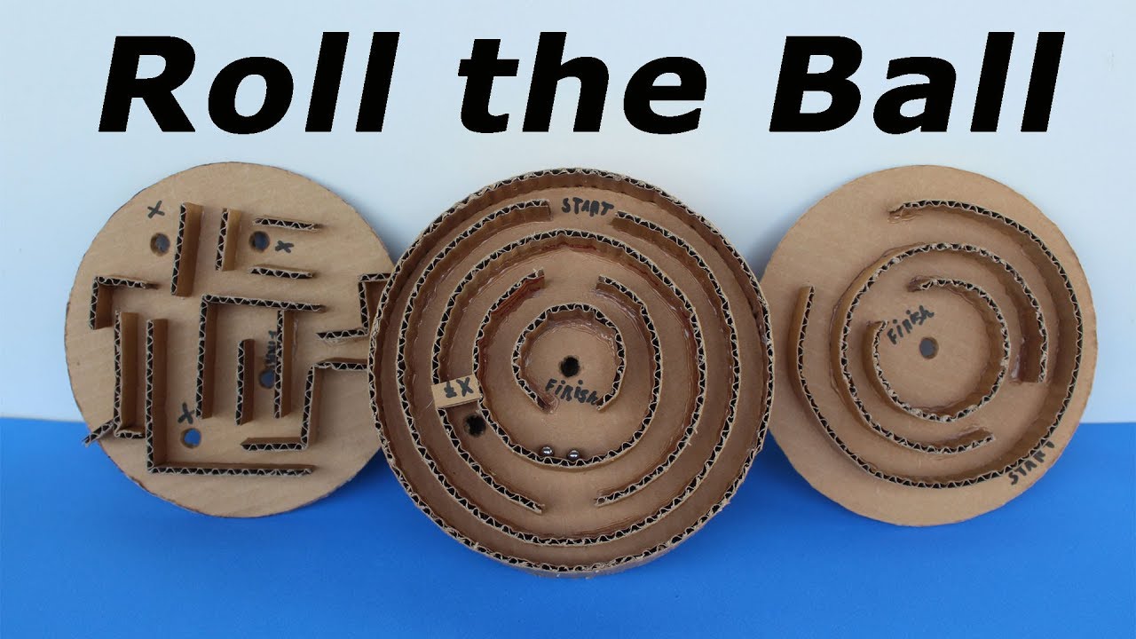 How to Make a Ball Game from Cardboard