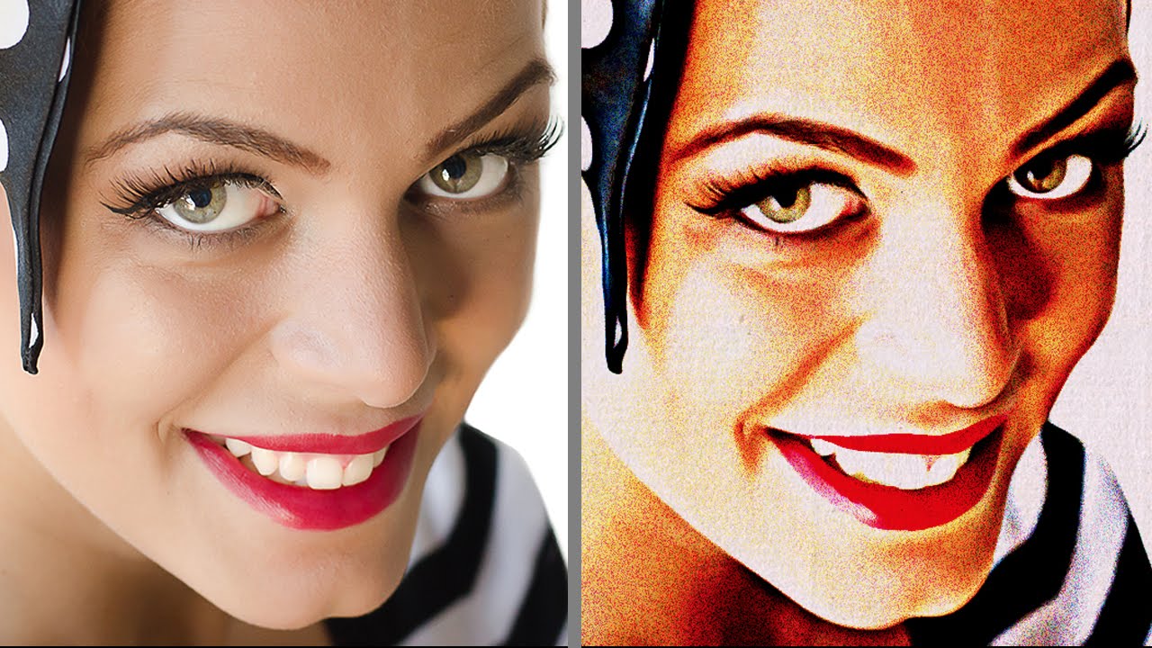 Photoshop tutorial: Transform photos into Vintage, 1950s paintings with ...