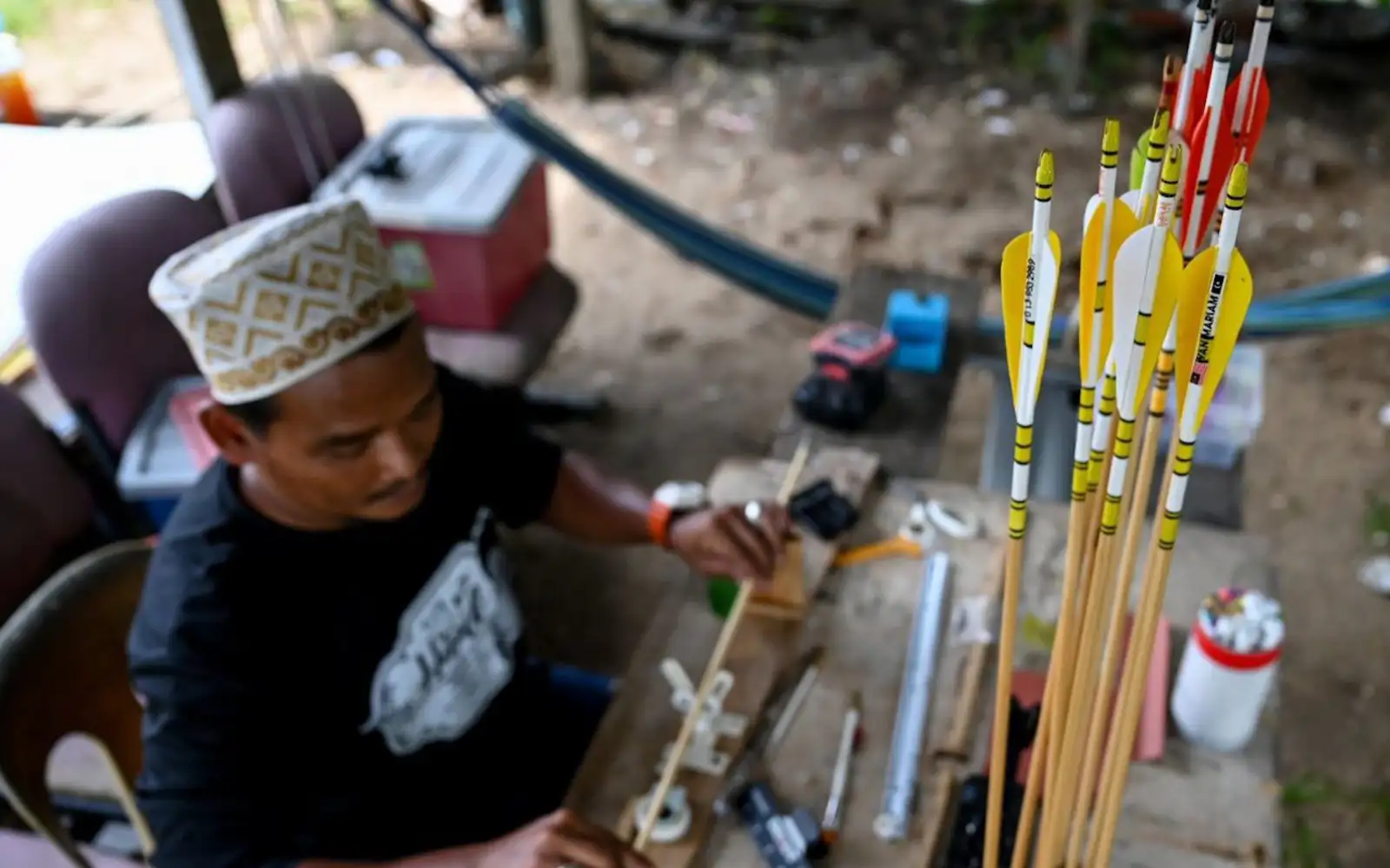 Terengganu craftsman hits target with custom-made arrows