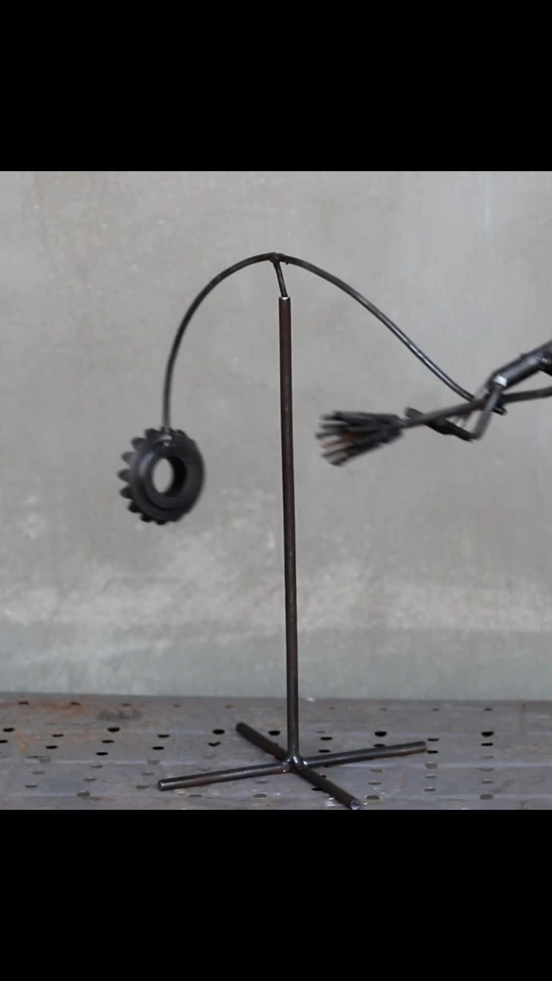 Welding craft idea! scrap metal art