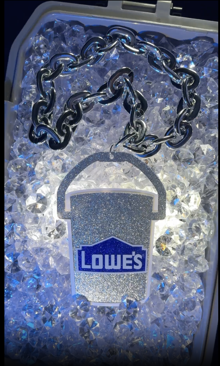 Lowe's Has a Viral Mini Bucket Necklace-Here's How to Get One!