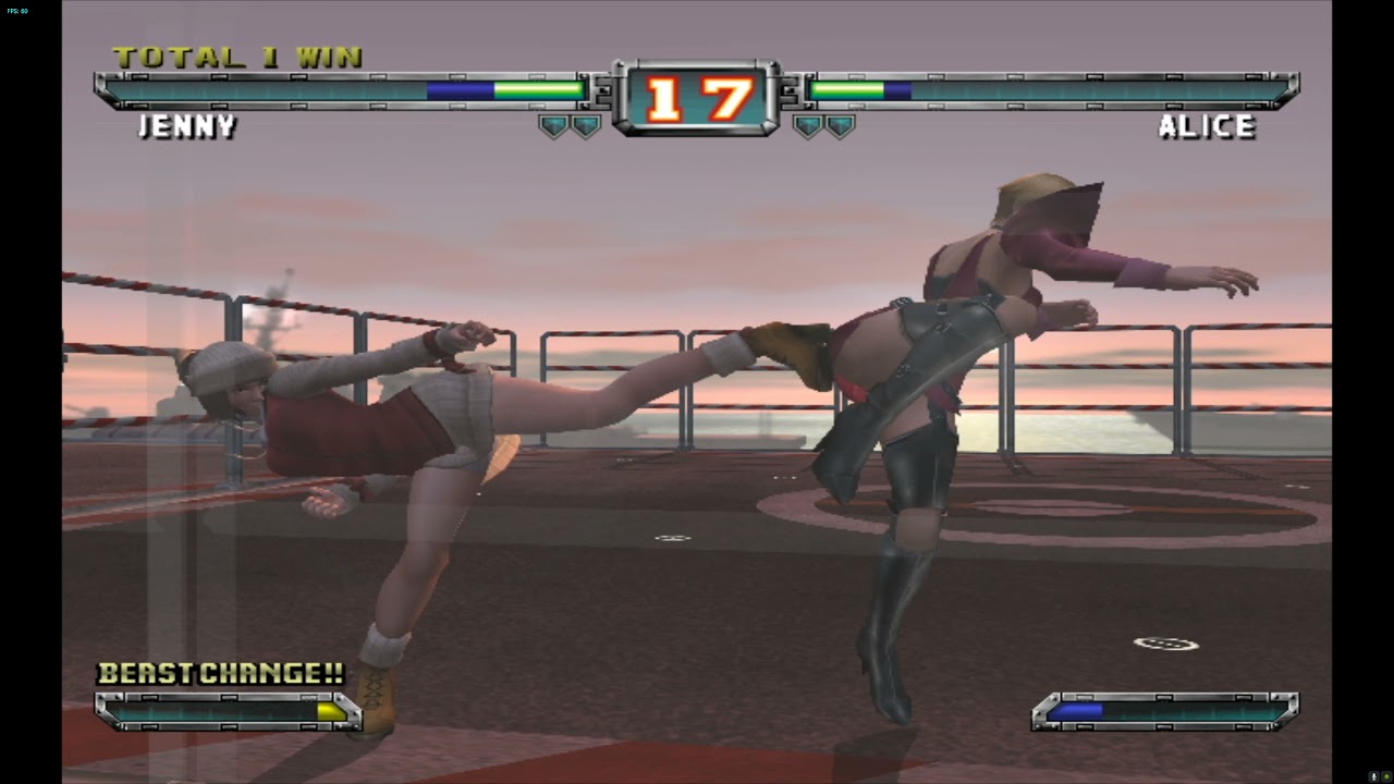 Bloody Roar Primal Fury Jenny vs Alice