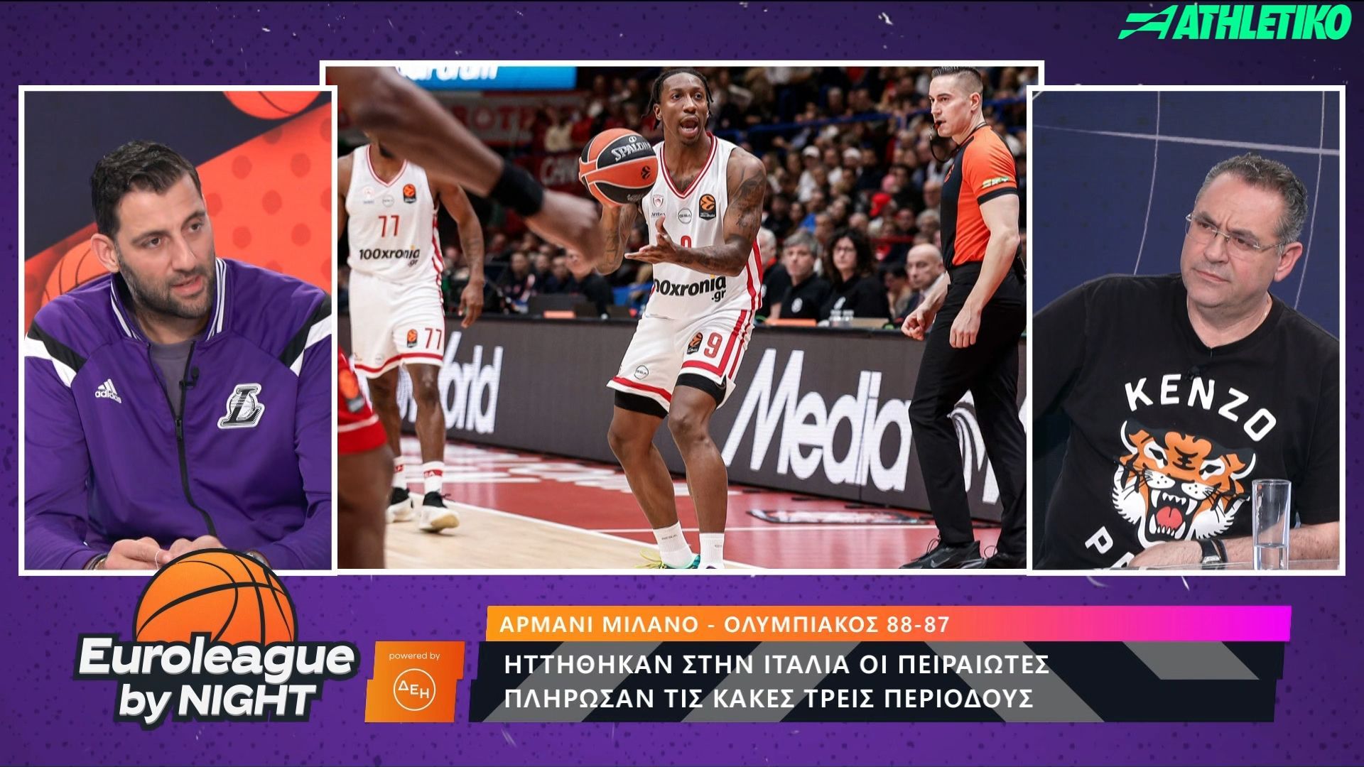 Β. Ιωάννου: «Ο Ολυμπιακός δεν ήταν η αγέλη των λύκων που έχουμε ...