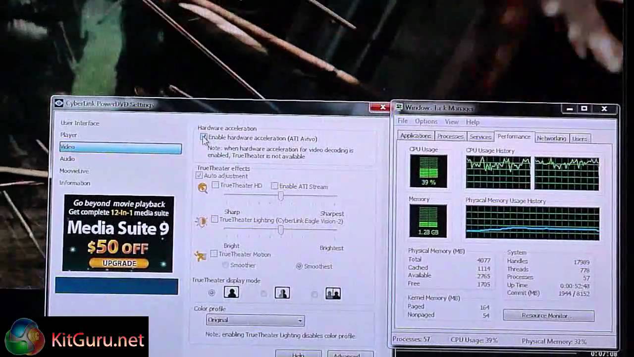 Sapphire Flex 5670 HD acceleration 1080p MKV on Fusion system.avi