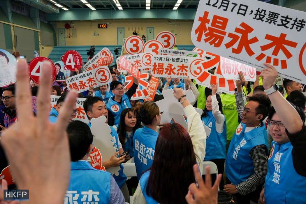 HKFP Monitor Nov 15, 2025: Pun-filled election promo reels, much ado ...