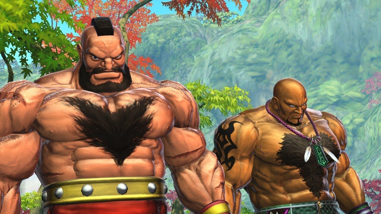 Street Fighter X Tekken Zangief and Marduk (Team brawns of glory!)