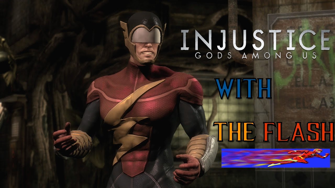 Injustice Gods Among Us classic battle - The Flash Earth 2