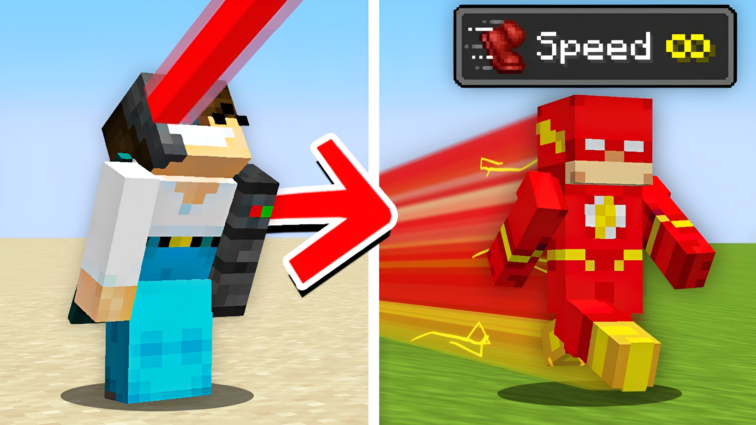 Minecraft But Your Skin = Your Powers...