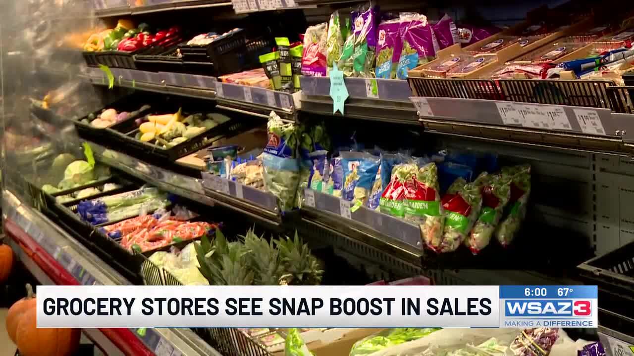 Local grocery stores see boost after SNAP benefits are refunded