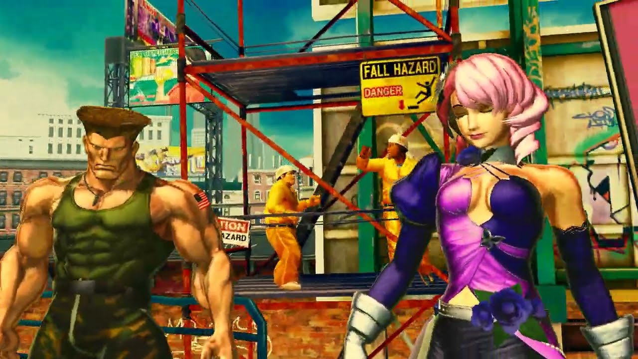Street Fighter X Tekken playthrough - Alisa and Guile