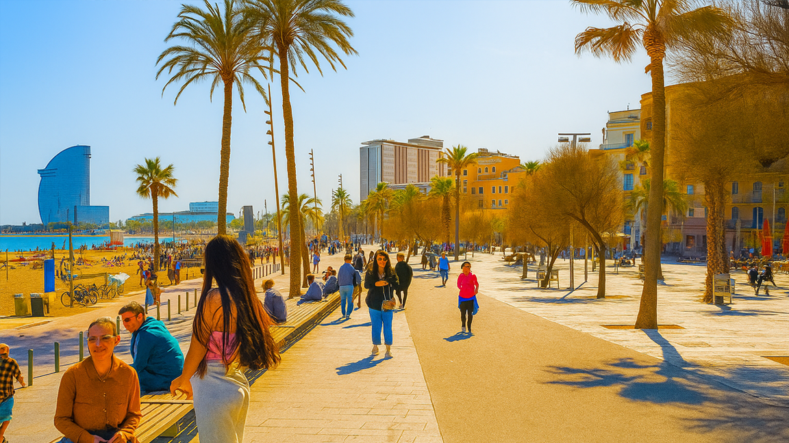 What’s It Like to Walk La Barceloneta?