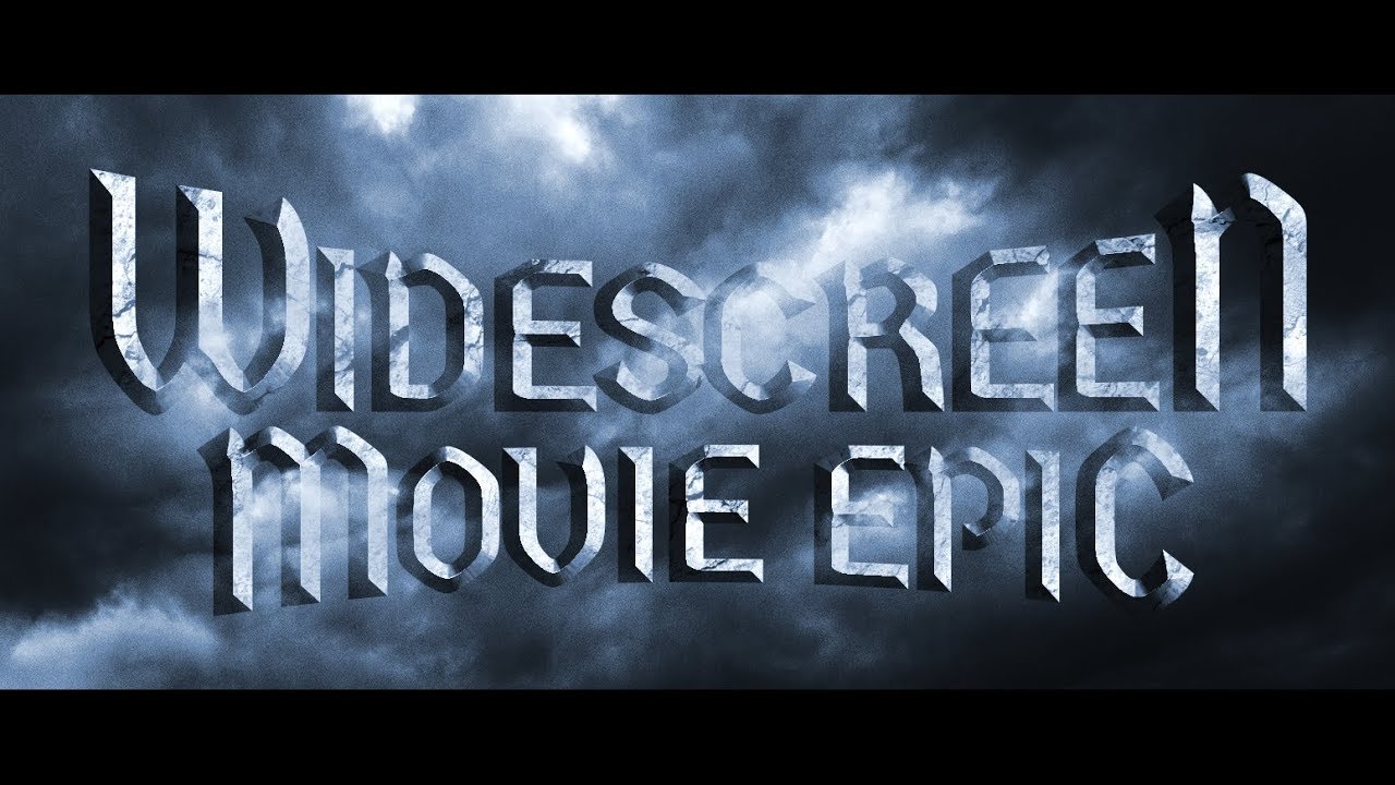 Photoshop: How to create a powerful, widescreen movie title design