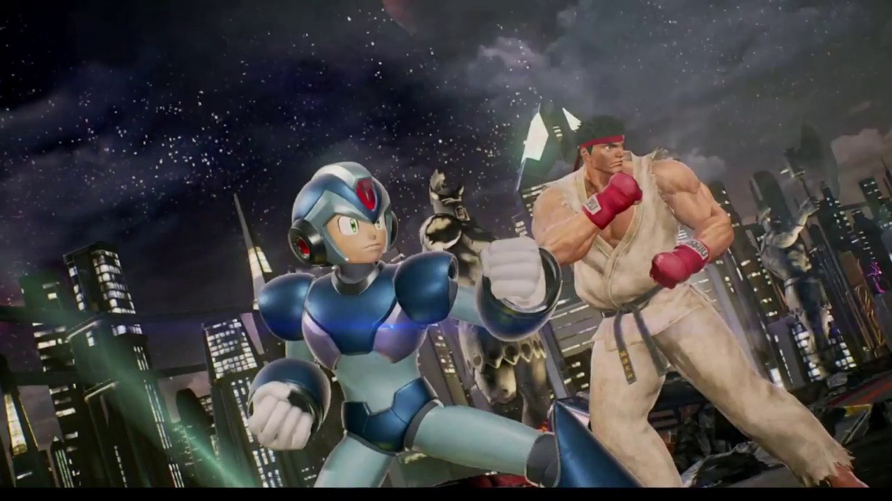 Marvel VS Capcom Infinite Gamplay Trailer Ryu and Megaman VS Captain ...