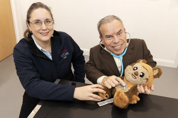 Star Wars star opens new Cornish vet practice