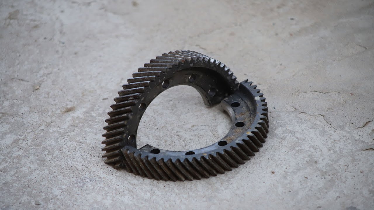 Amazing idea of a welder making tools from gearbox