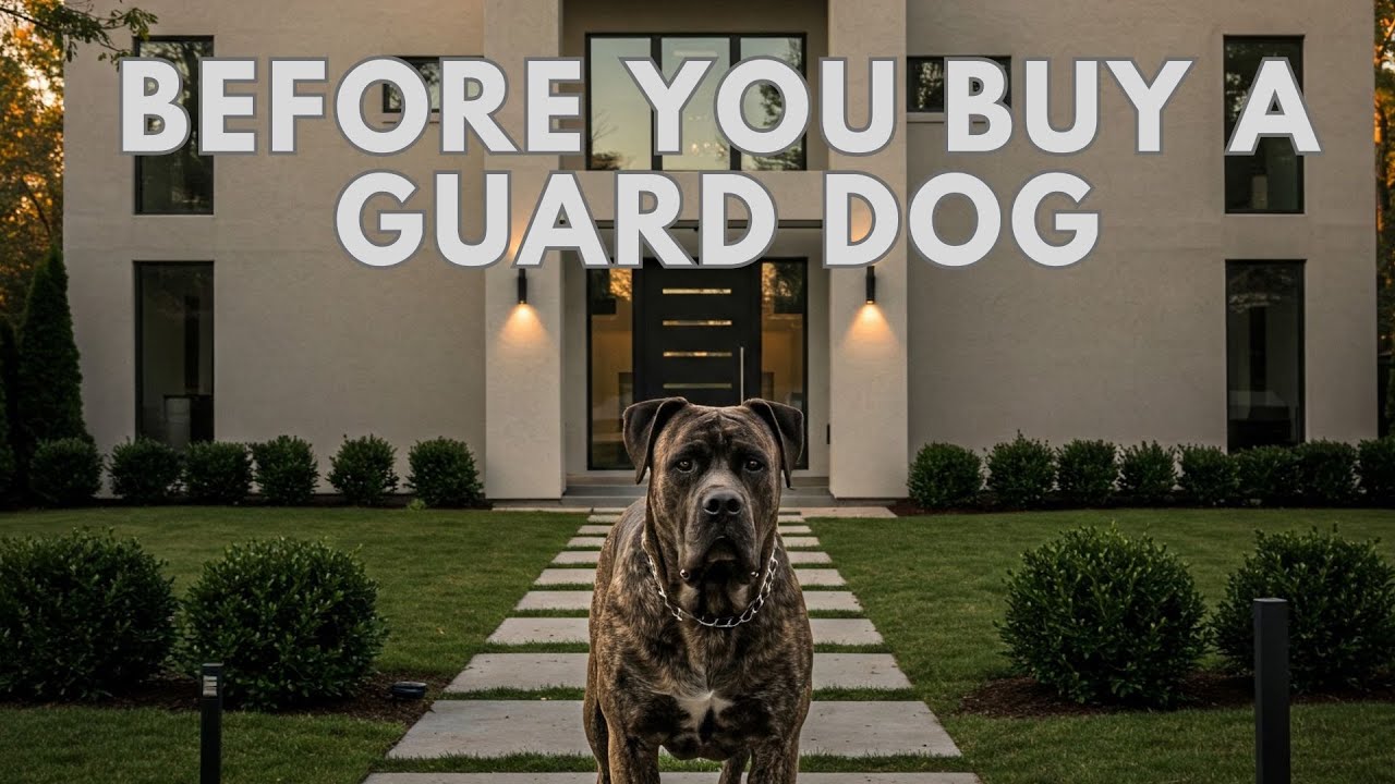 Watch this before getting a guard dog in 2025!