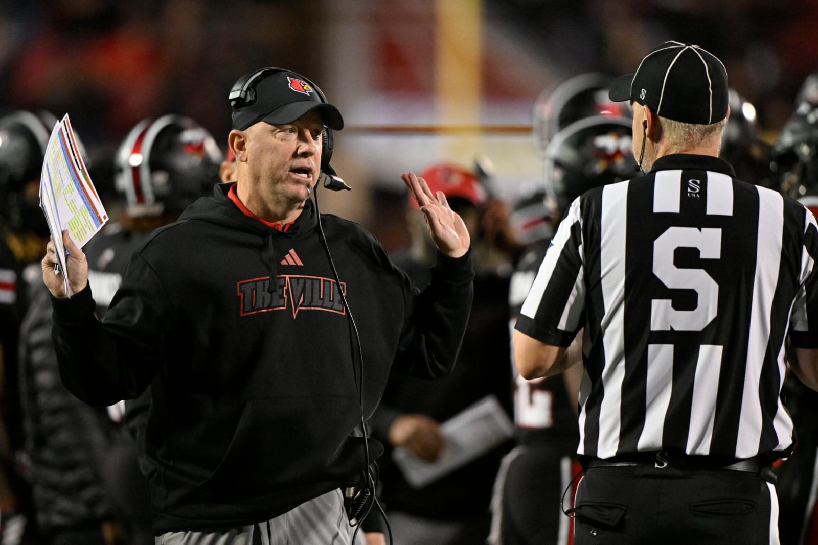 VIDEO: Louisville’s Jeff Brohm, Miller Moss, Keyjuan Brown react to ...