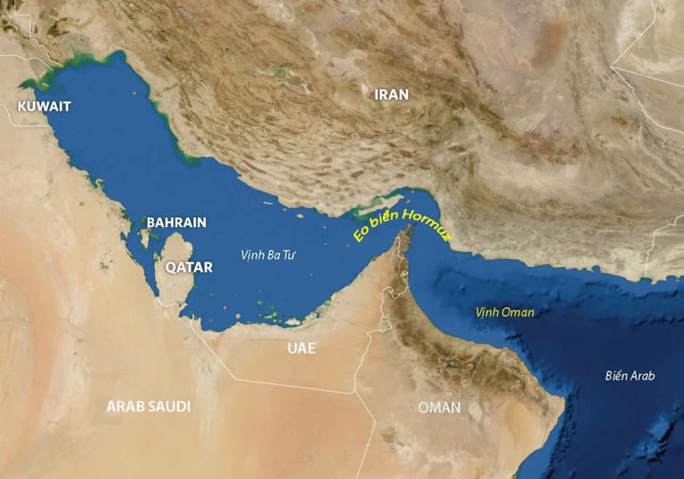 Iran nghi bắt tàu dầu trên eo biển Hormuz