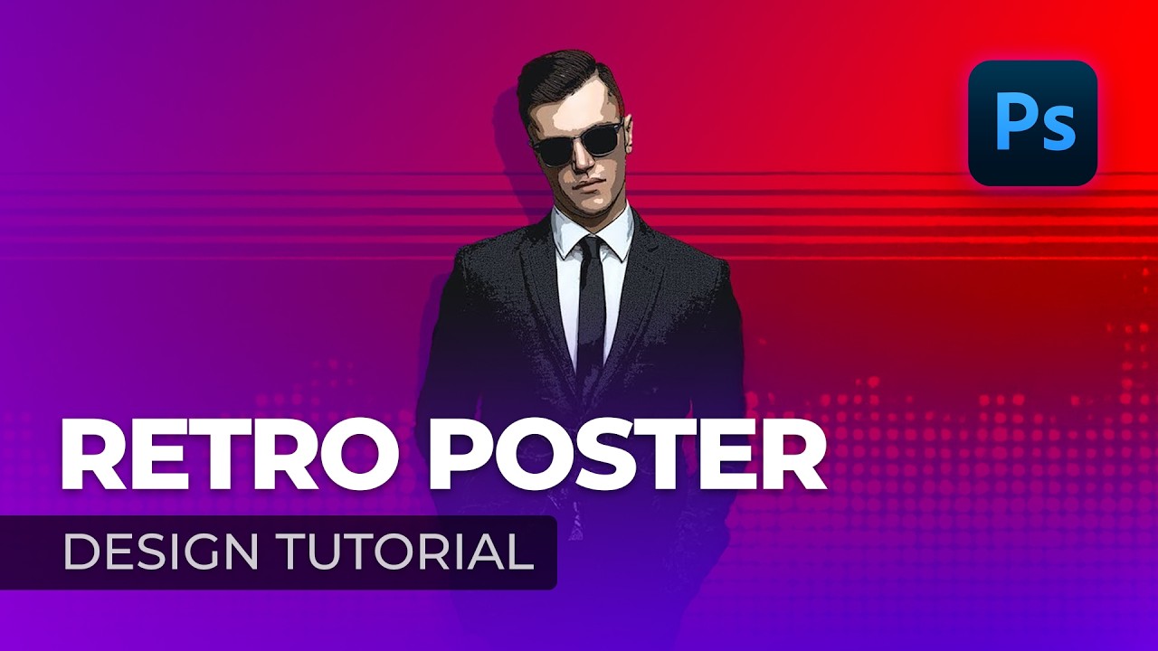 Photoshop: Create stunning, retro posters!