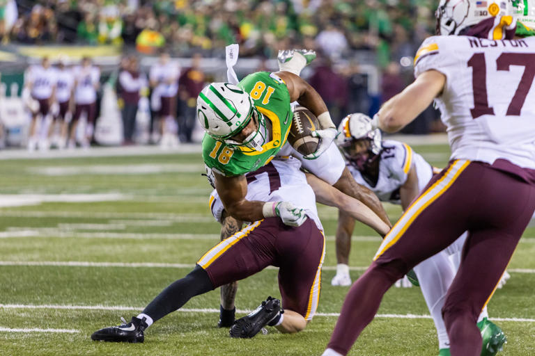 No. 8 Oregon Ducks handle Minnesota Golden Gophers in dominant win ...