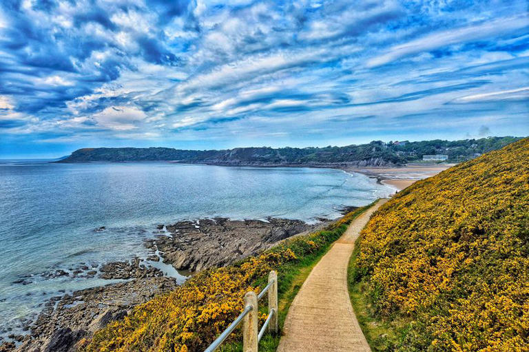 The coastal walk with a sandy beach, sauna and a cafe that’s just as ...