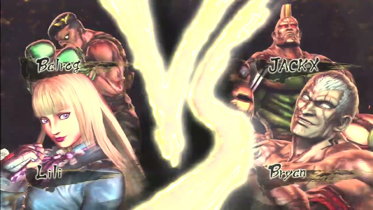 Street Fighter X Tekken Lili and Balrog (Team New Rochefort bodyguard!)