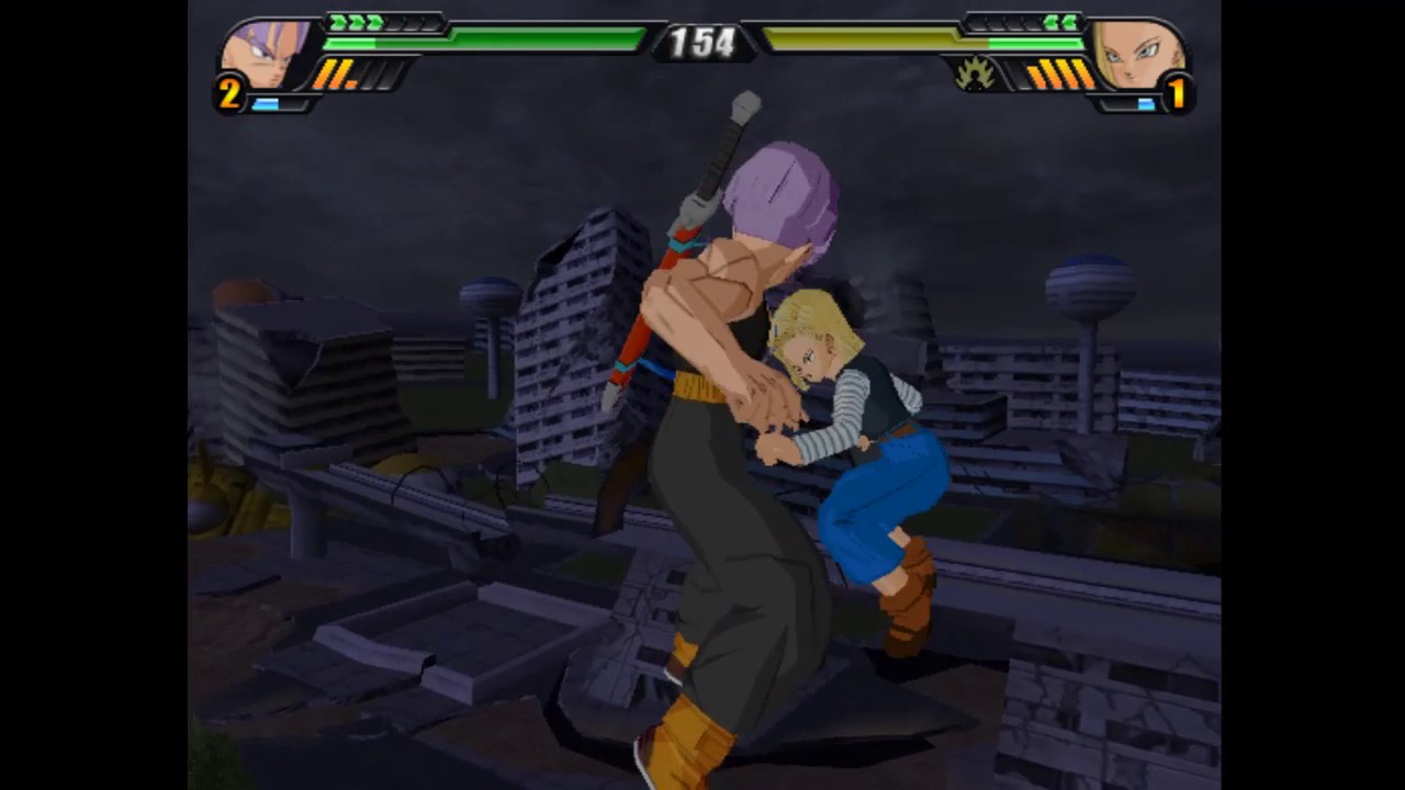 Dragonball Z Budakai Tenchaich 3 - Future Trunks VS Android 18