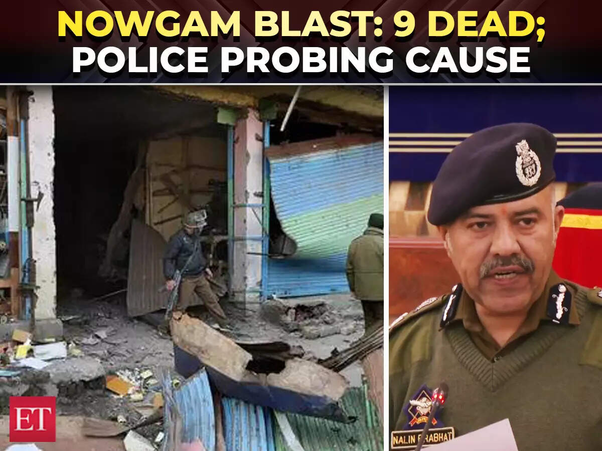 Nowgam blast kills 9; J&K DGP reveals reason behind massive explosion ...