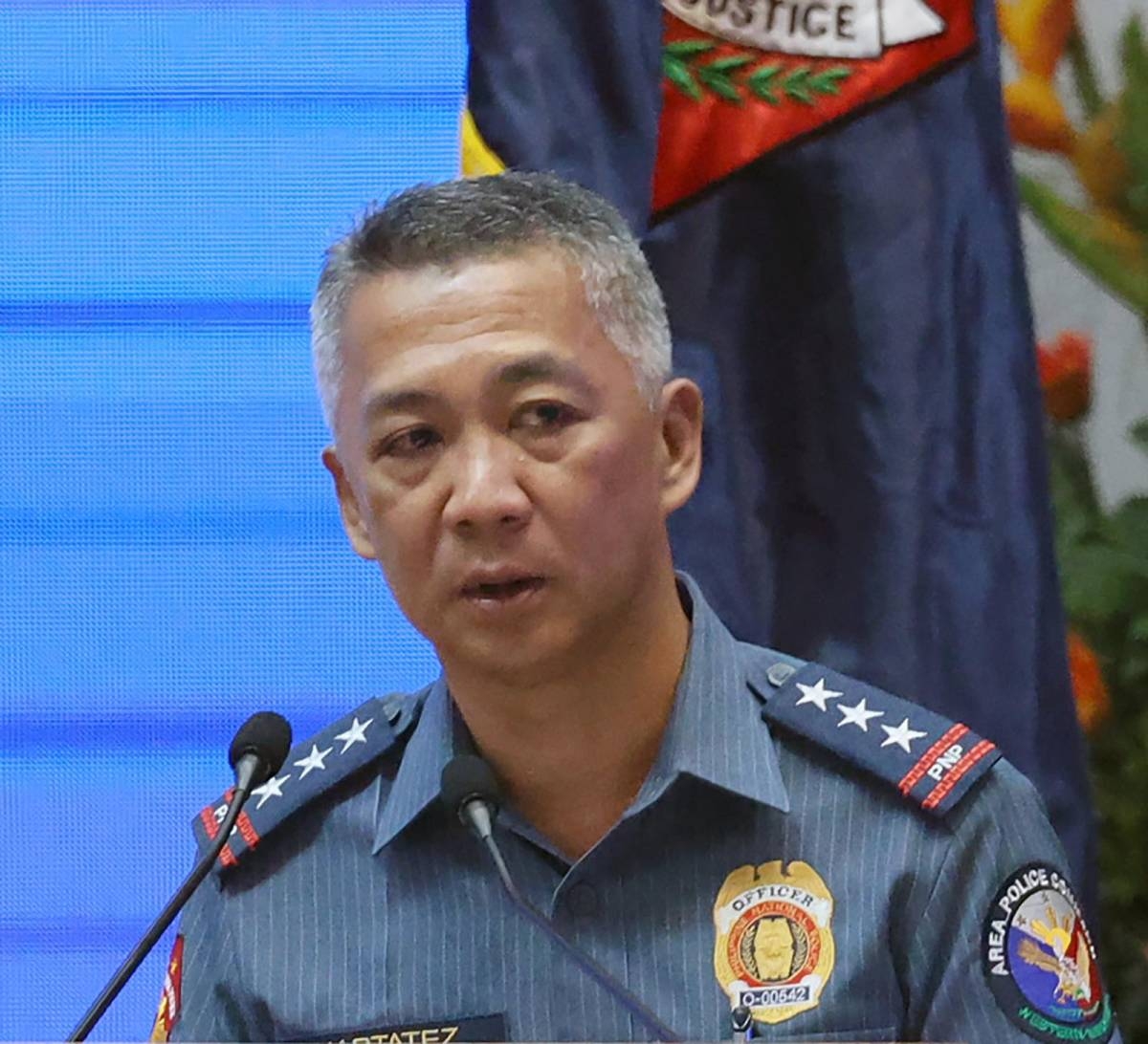 PNP chief reviews modernization, leadership programs at police academy