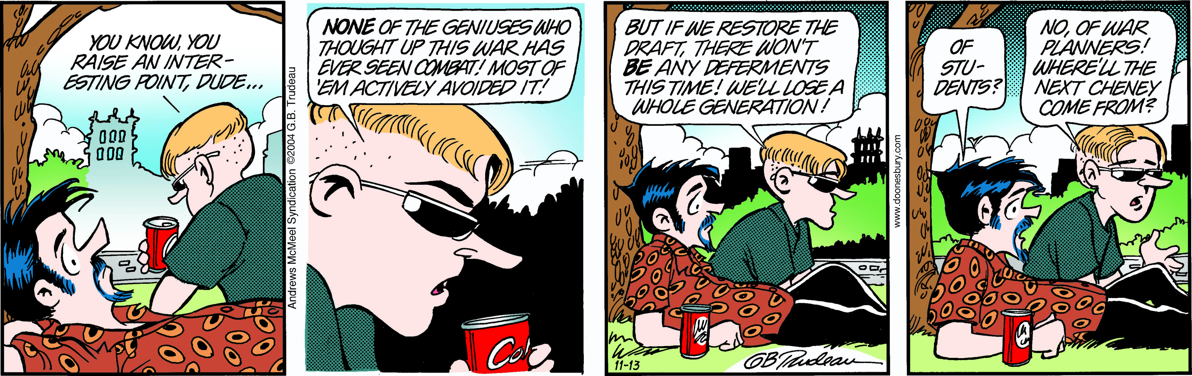 Doonesbury by Garry Trudeau