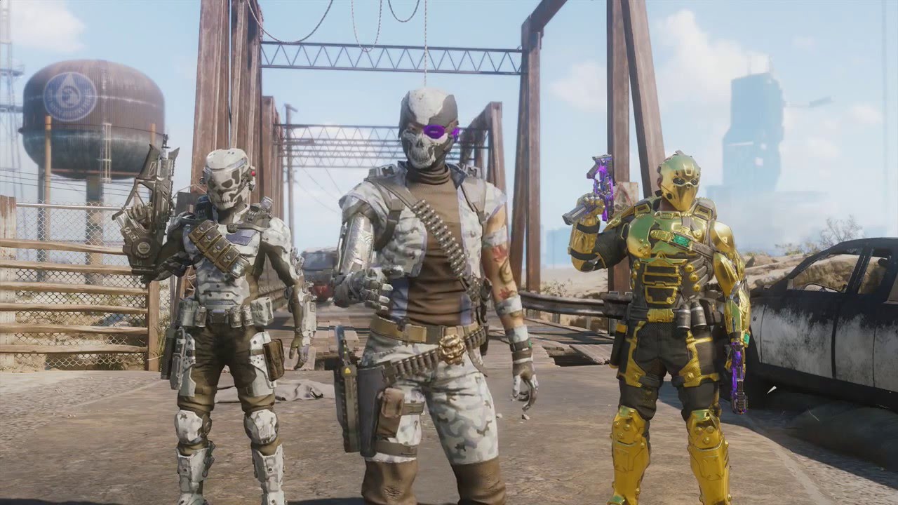 Black Ops 3 online match #2 - hardcore TDM at Fringe