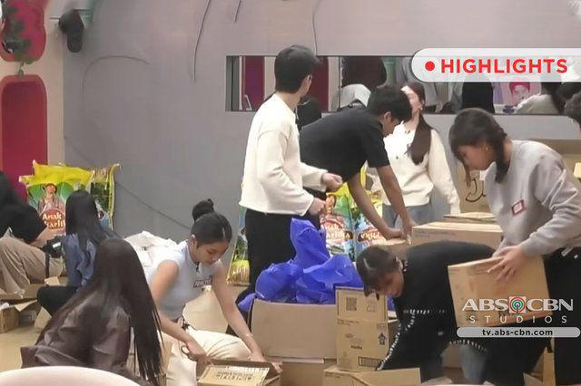 Day 22: Housemates pack relief goods for typhoon victims | PBB Collab 2.0