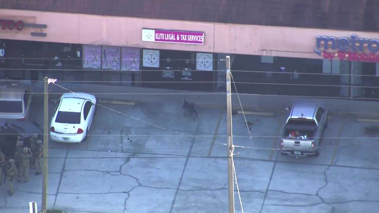 Video: Robot dog sent into Orlando tattoo shop amid SWAT standoff